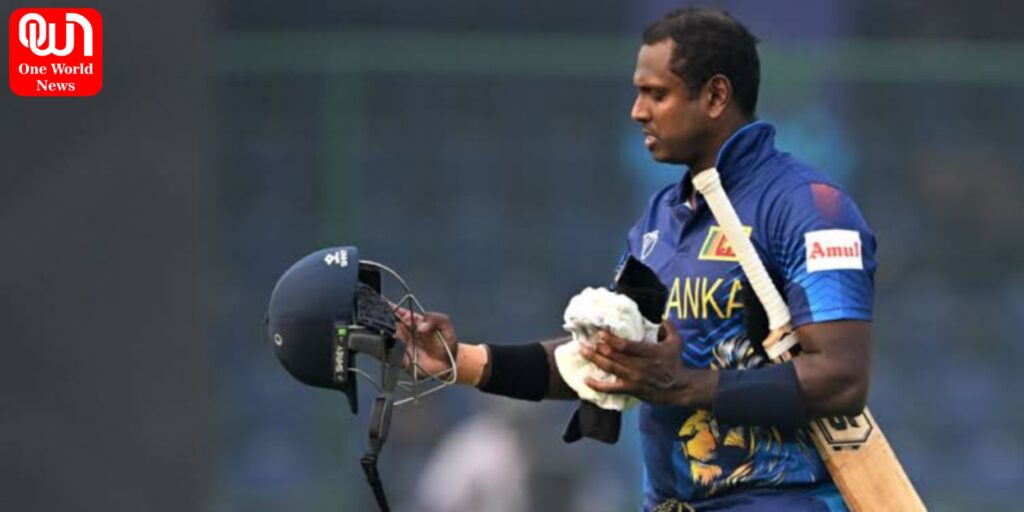 Angelo Mathews Timed Out: আন্তর্জাতিক ক্রিকেটের ইতিহাসে প্রথম! ‘টাইমড ...